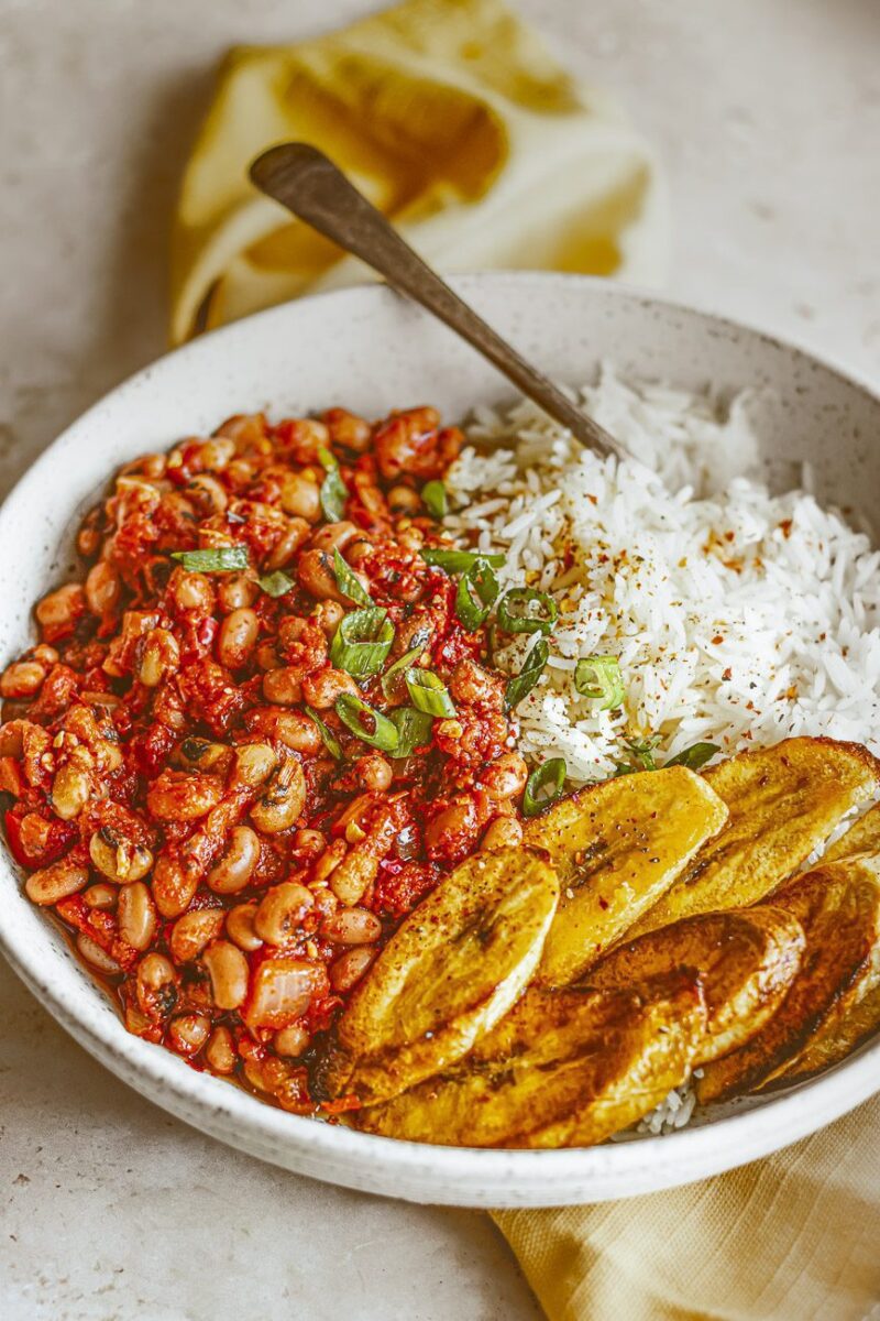 Red Red Ghanaian stew